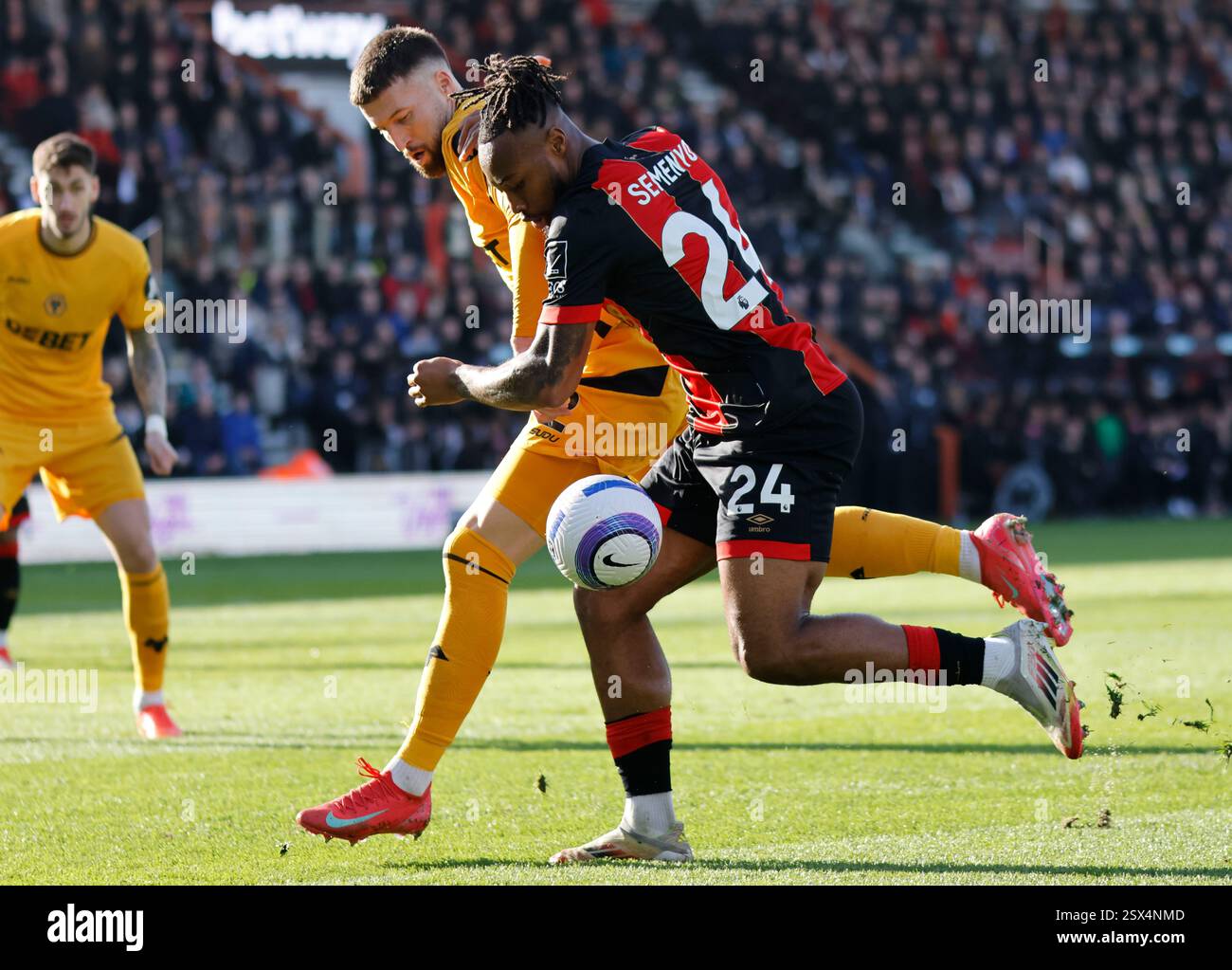 Vitality Stadium, Boscombe, Dorset, UK. 22nd Feb, 2025. Premier League ...