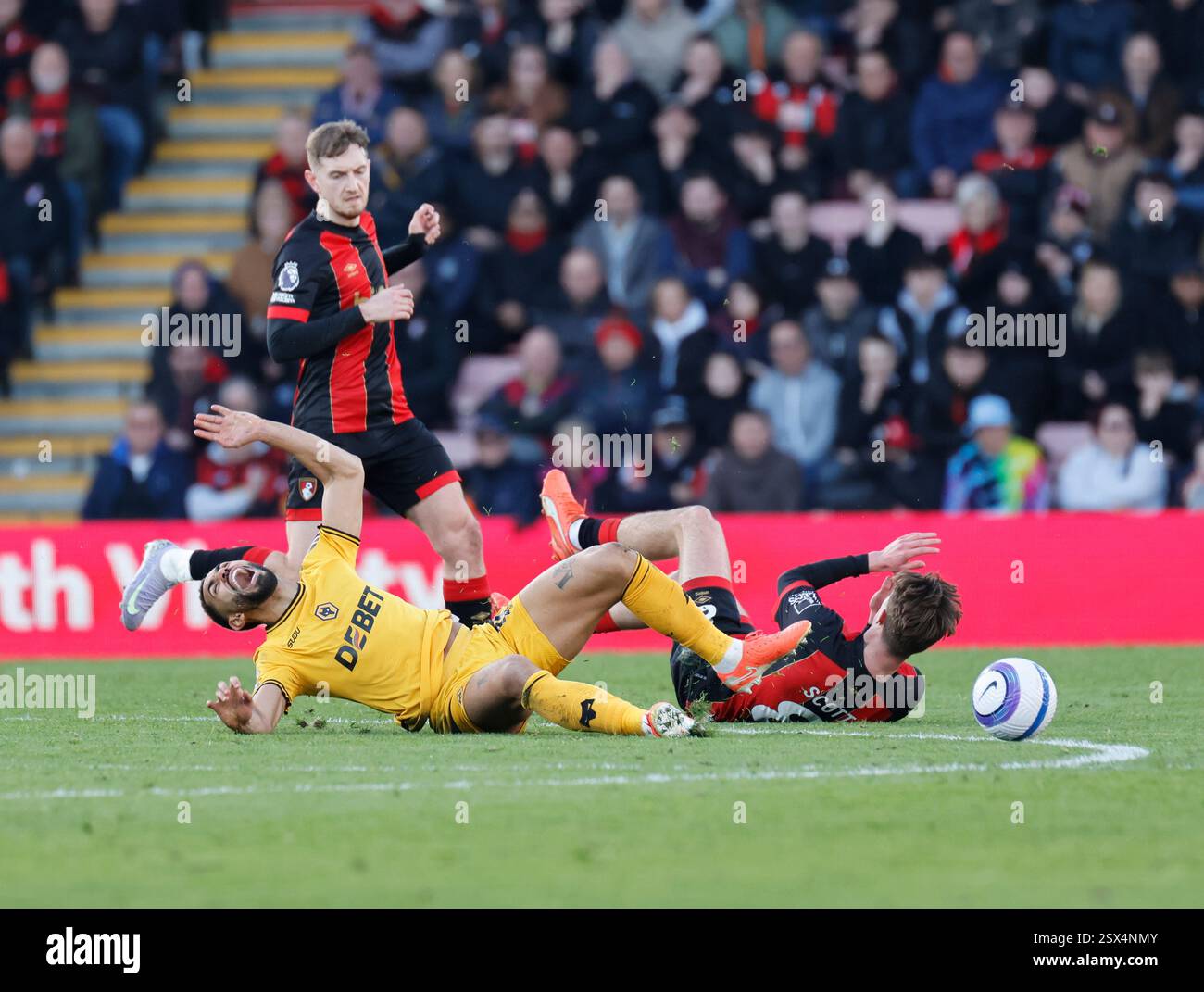 Vitality Stadium, Boscombe, Dorset, UK. 22nd Feb, 2025. Premier League ...