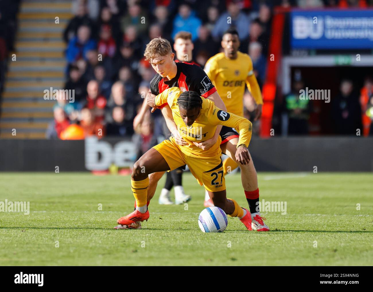 Vitality Stadium, Boscombe, Dorset, UK. 22nd Feb, 2025. Premier League ...