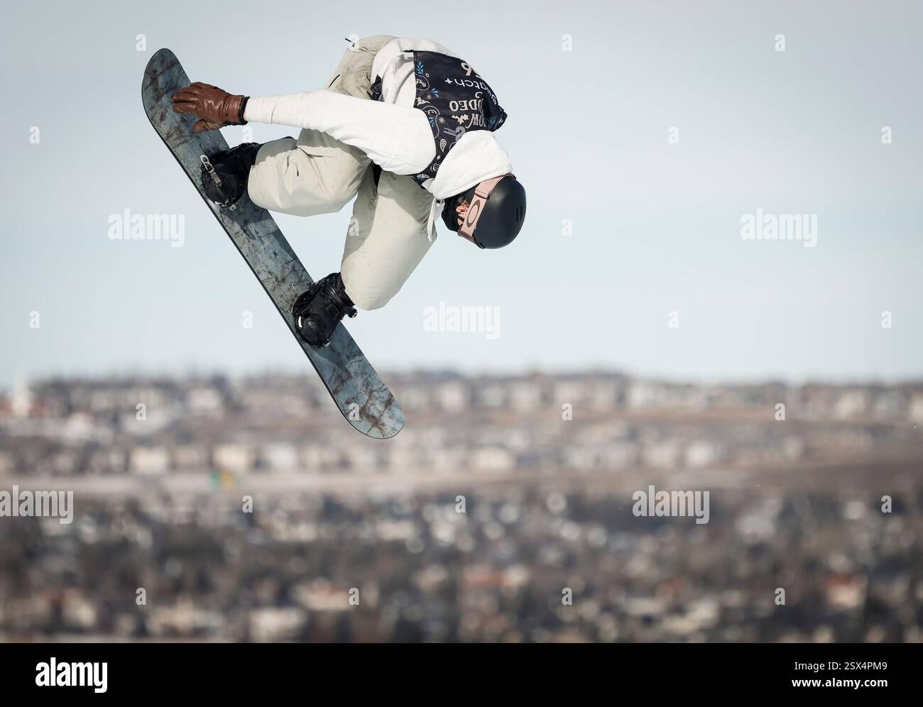 Calgary, Canada. 22nd Feb, 2025. Oliver Martin, of the United States ...