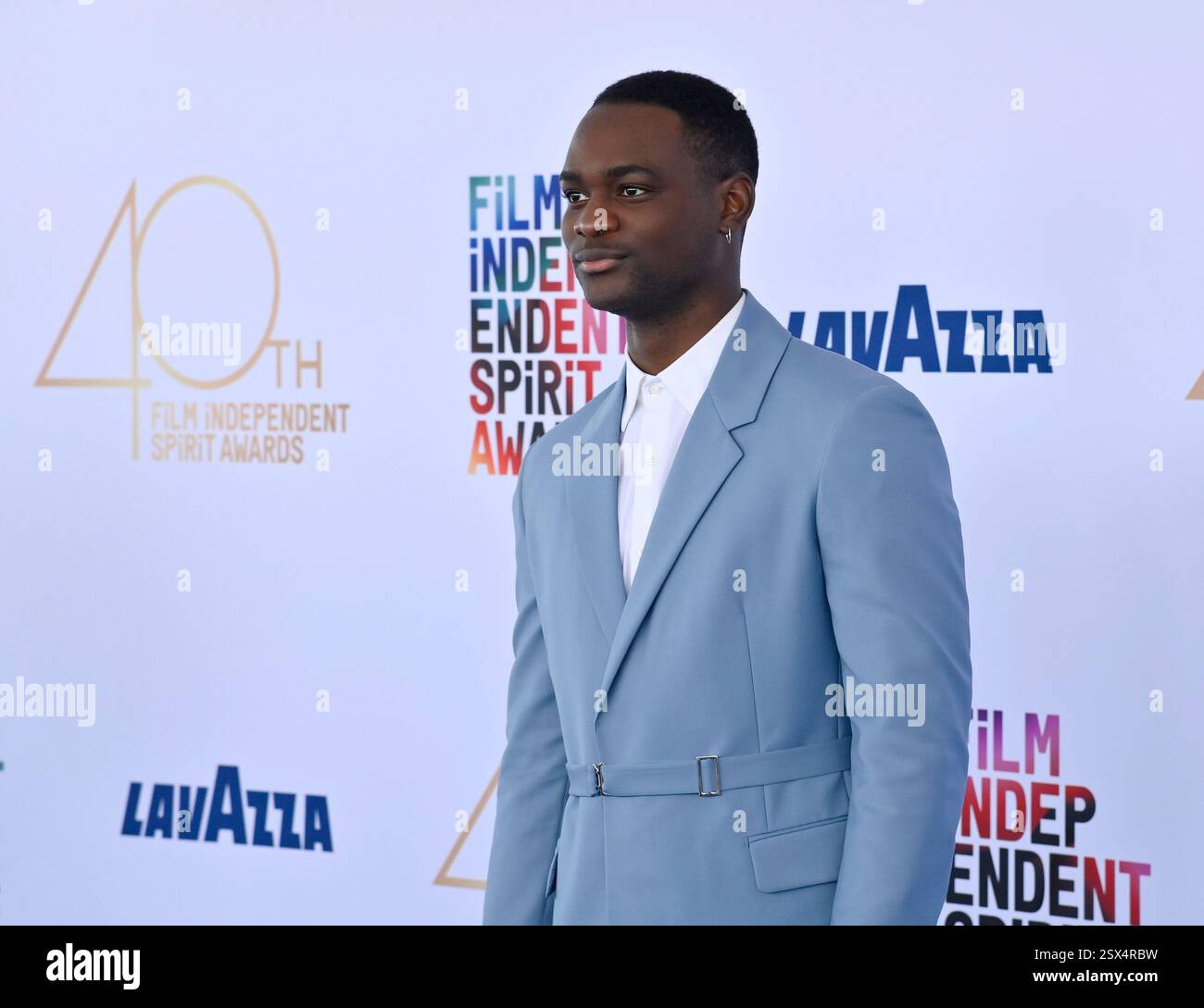 Santa Monica, United States. 22nd Feb, 2025. Ethan Herisse arrives for ...