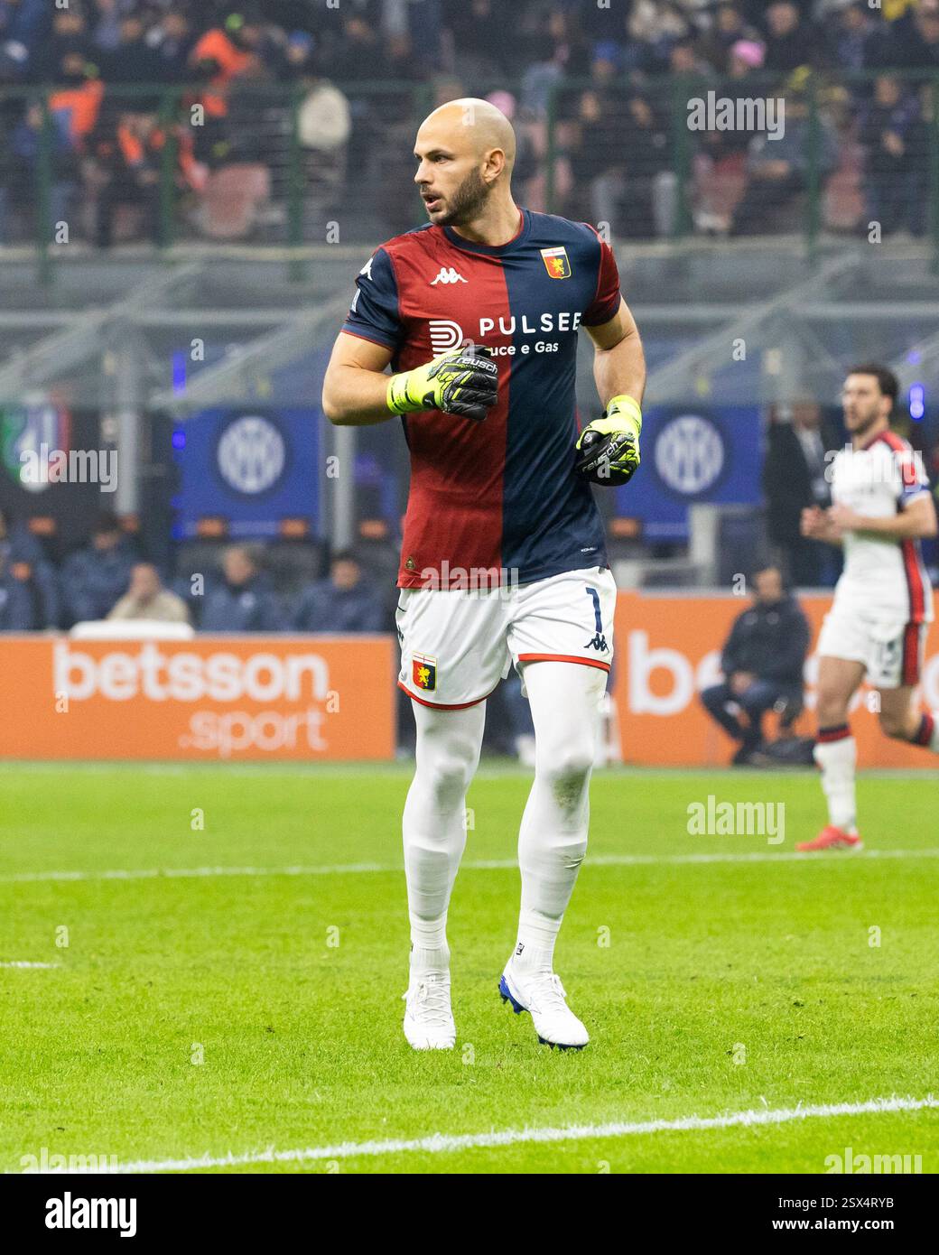 Milan, Italy. 22nd Feb 2025. Nicola Leali in action during Serie A match between FC ...