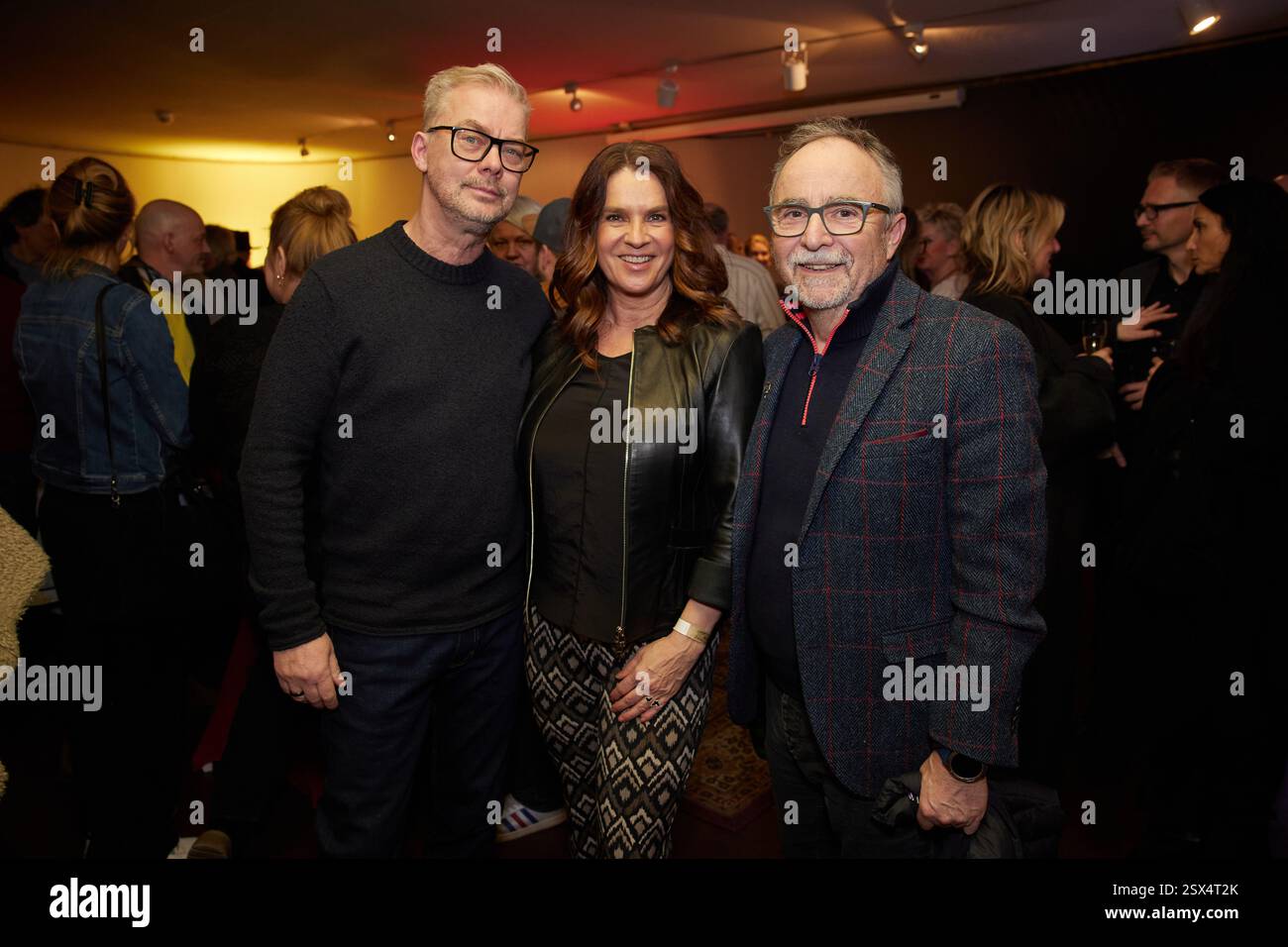 22 February 2025, Berlin: Ingo Politz (l-r), former figure skater ...