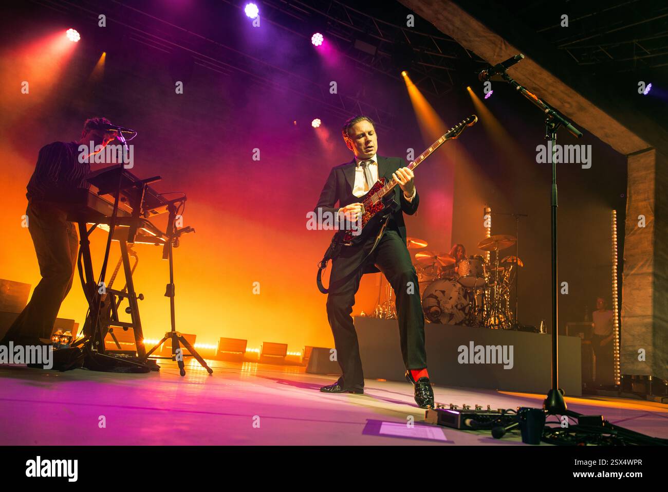 Milan, Italy. 20th Feb, 2025. Scottish Alt Rock Band Franz Ferdinand ...