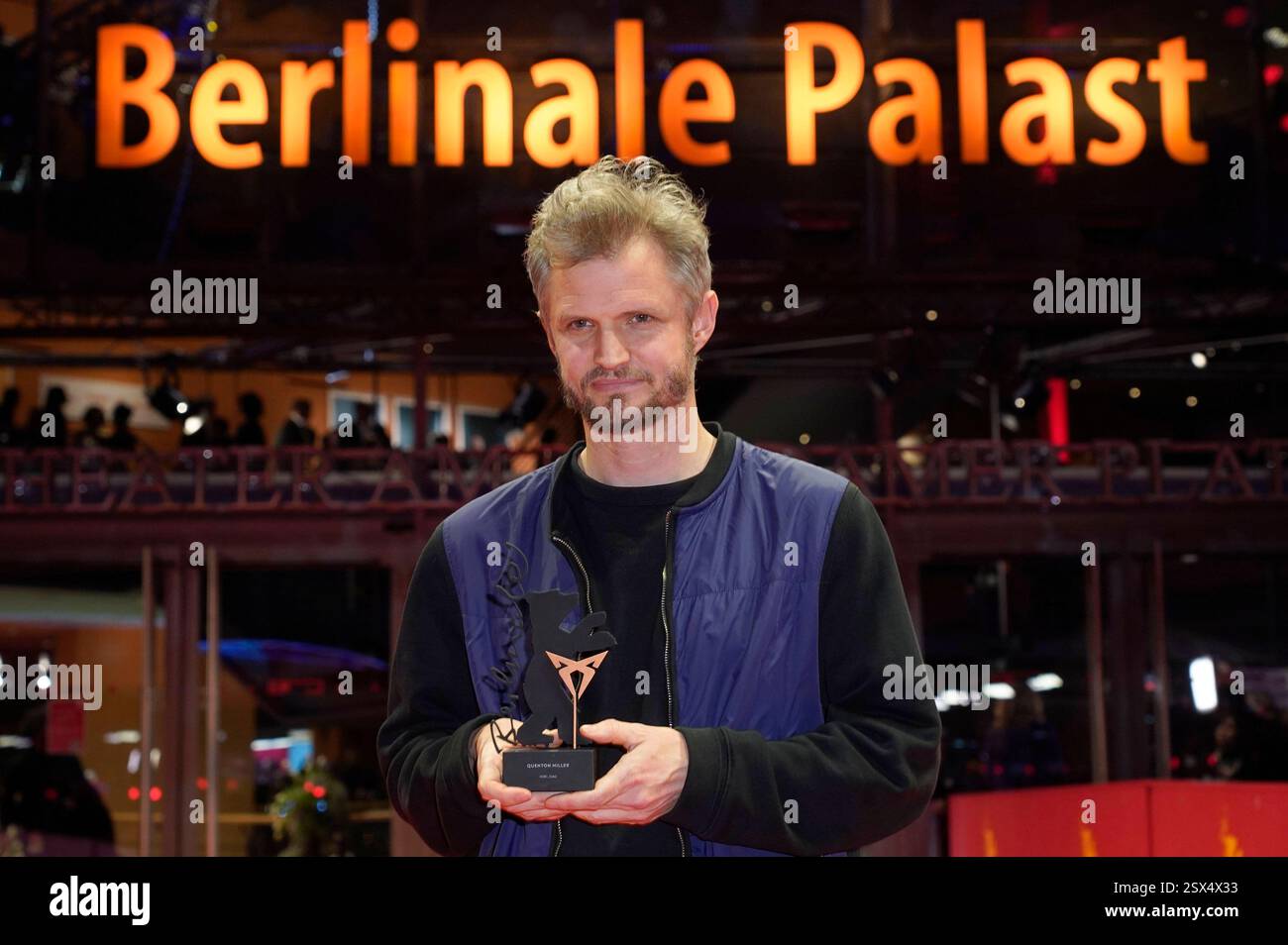 Quenton Miller mit dem Berlinale Shorts Cupra Filmmaker Award für Koki ...