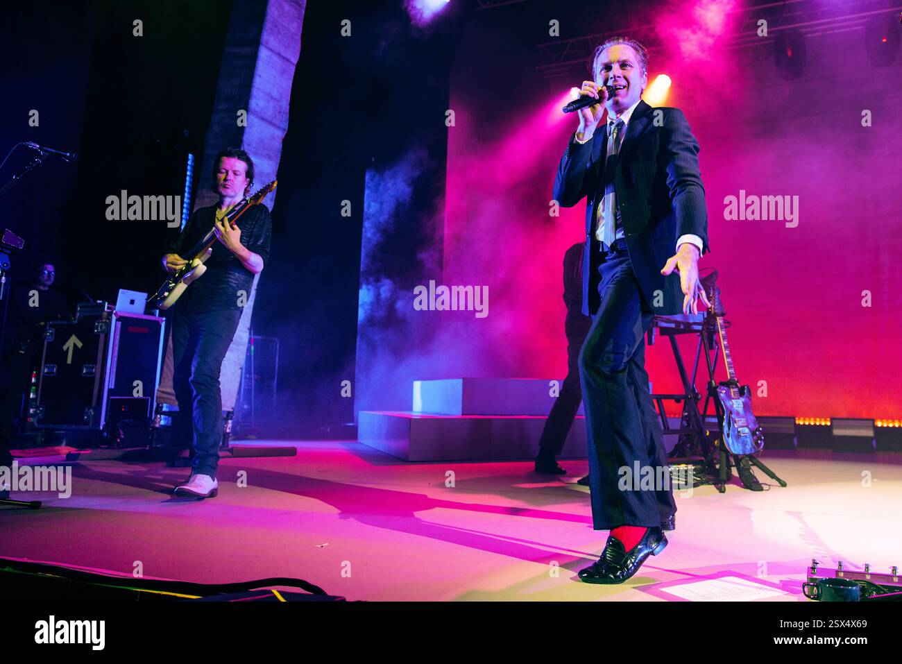 Milan, Italy. 20th Feb, 2025. Scottish Alt Rock Band Franz Ferdinand ...