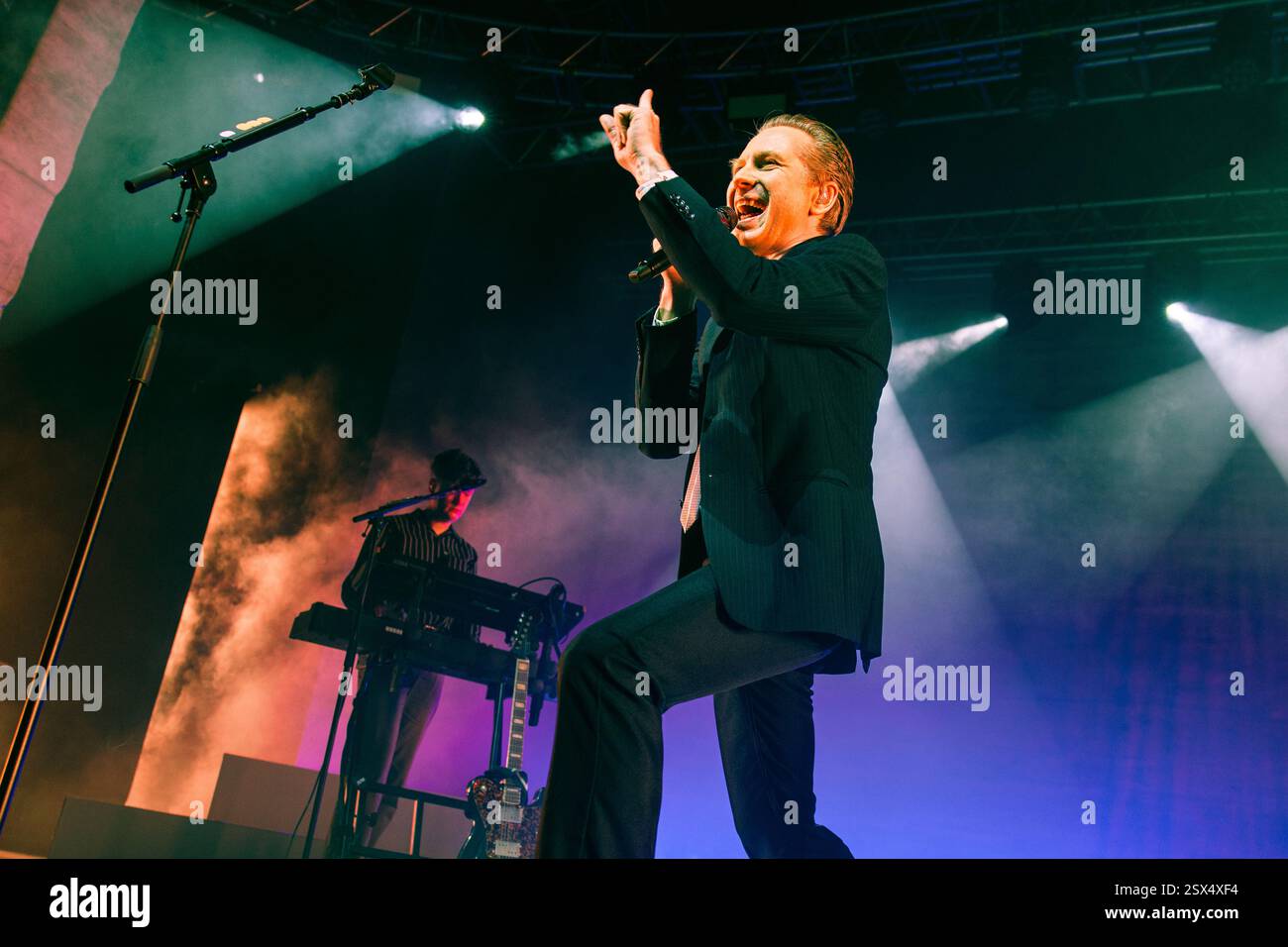 Milan, Italy. 20th Feb, 2025. Scottish Alt Rock Band Franz Ferdinand ...