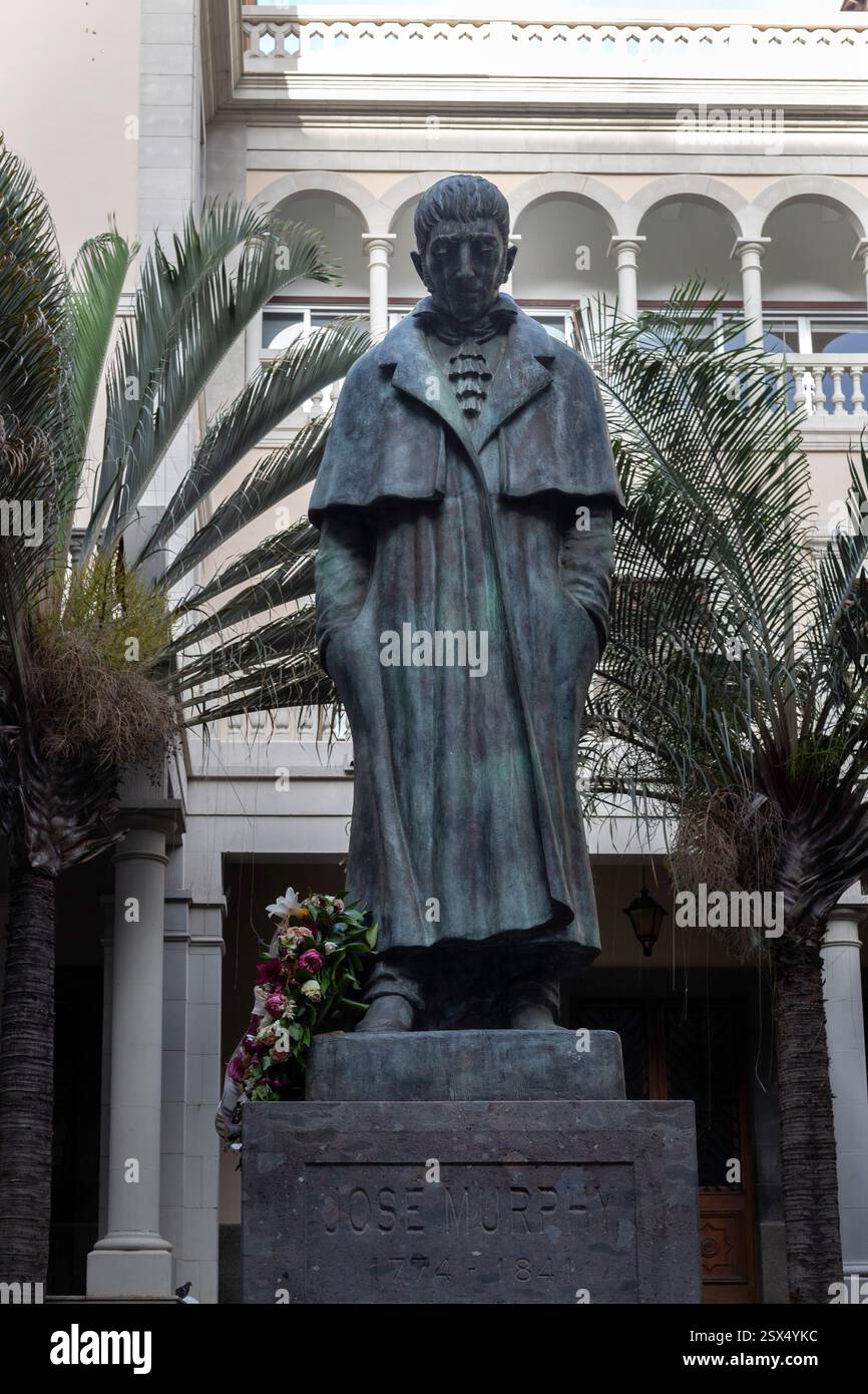 SANTA CRUZ DE TENERIFE, CANARY ISLANDS - FEBRUARY 01, 2025: Memorial ...
