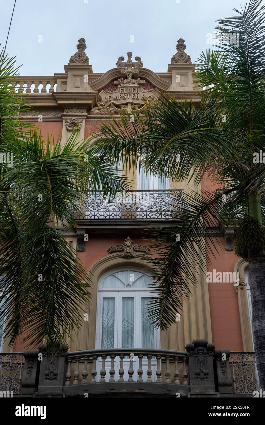 SANTA CRUZ DE TENERIFE, CANARY ISLANDS - FEBRUARY 01, 2025: Exterior ...