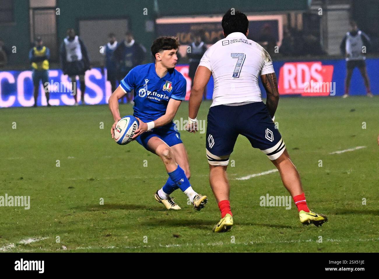Monigo, Italy. 22nd Feb, 2025. Sialevailea Tolofua ( France ) during ...