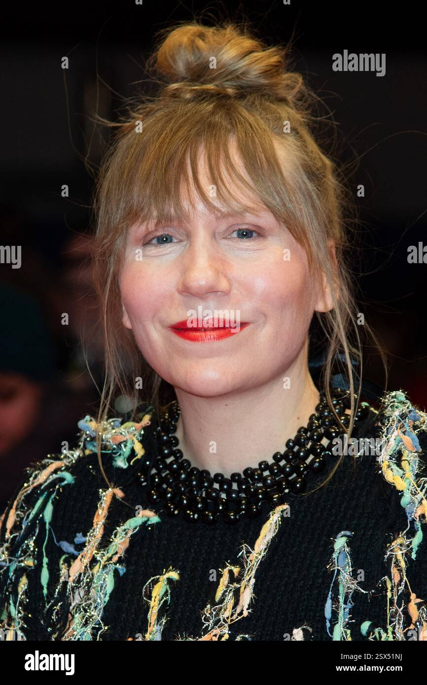 Amy Nicholson attending the Closing Red Carpet for the 75th Berlin ...