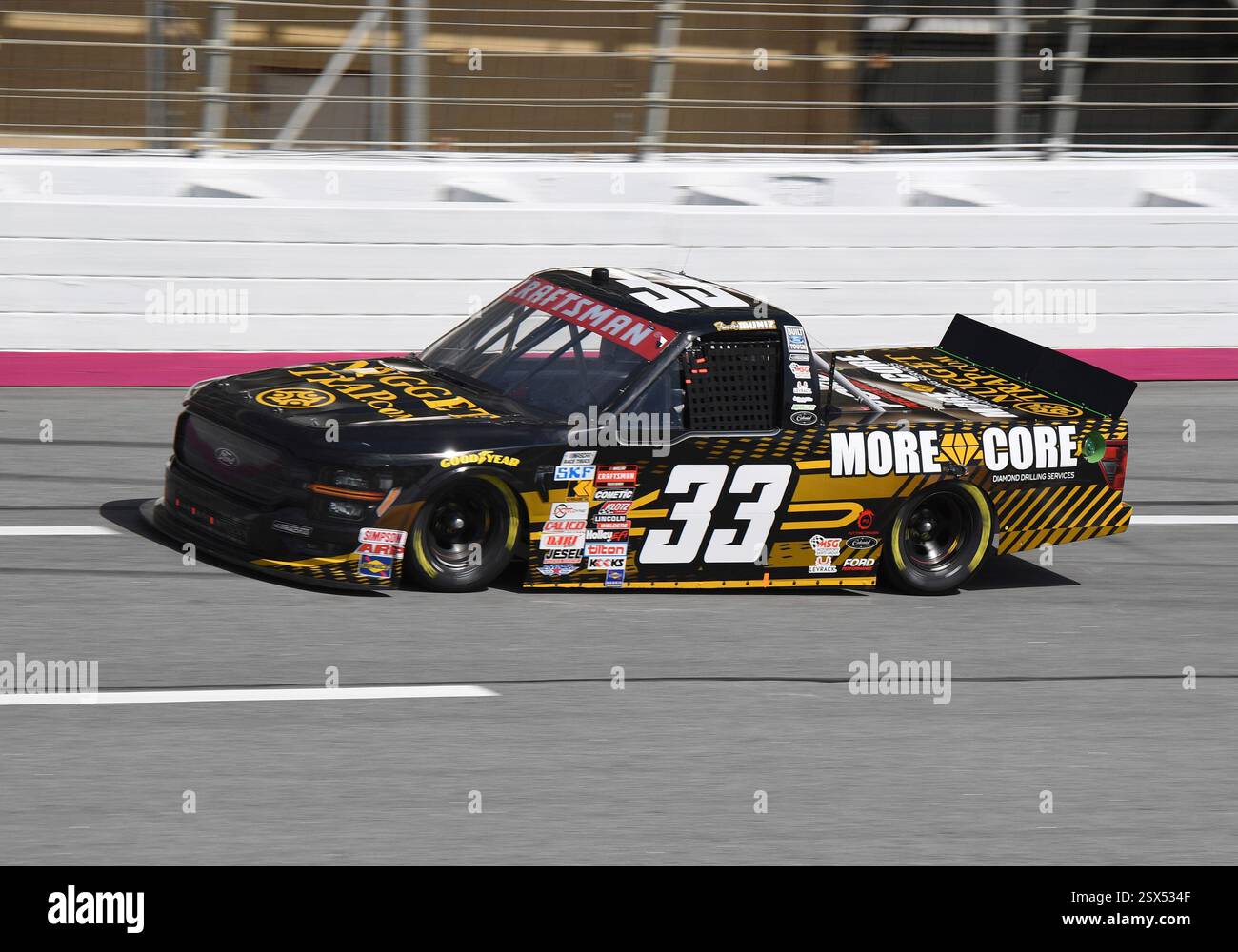 ATLANTA, GA - FEBRUARY 22: Frankie Muniz (#33 Reaume Brothers Racing ...