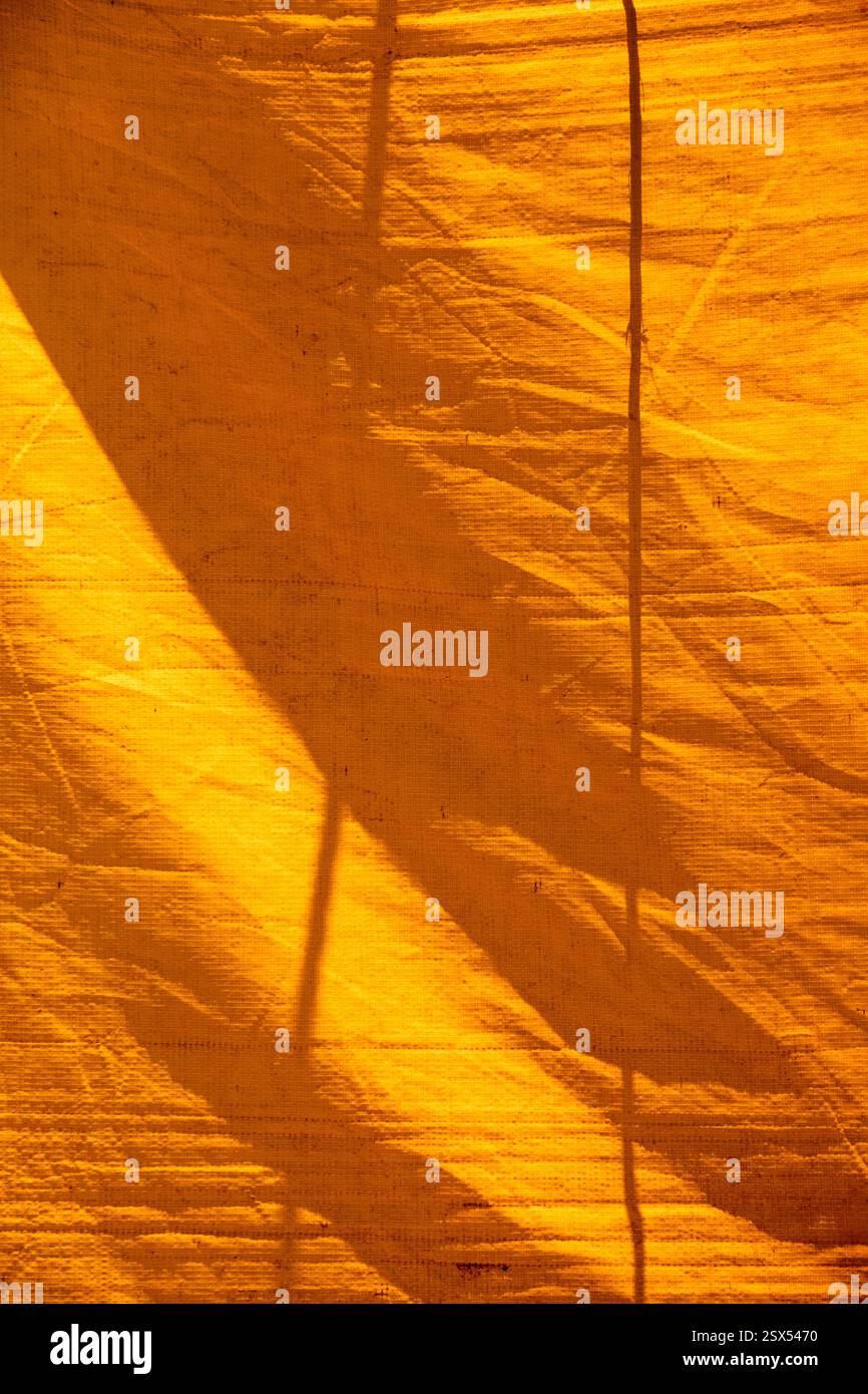 Colorful texture of old circus tent forming yellow and oranges graphic ...