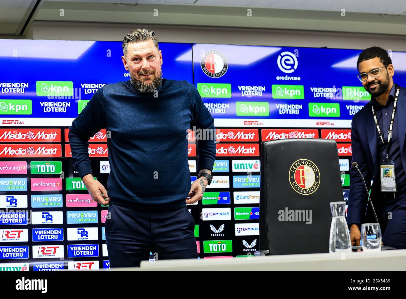 ROTTERDAM, 22-02-2025, Stadium de Kuip, Dutch Eredivisie football ...