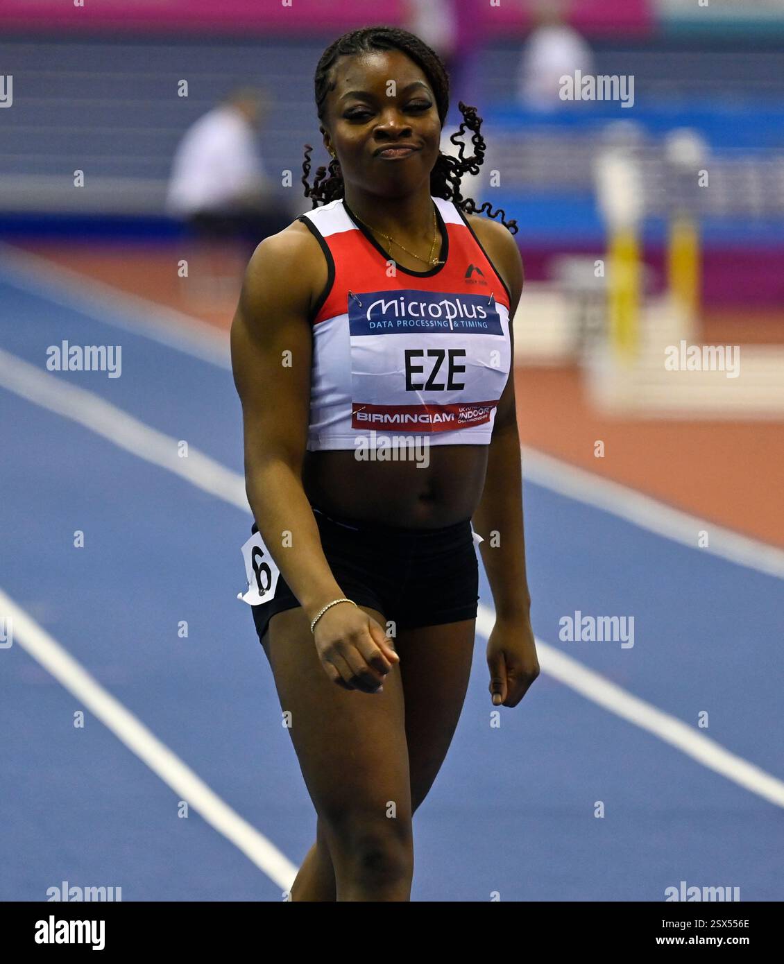 Birmingham, UK. 22nd Feb 2025. EZE Joy Team: GATESHEAD HARRIERS & AC 7. ...