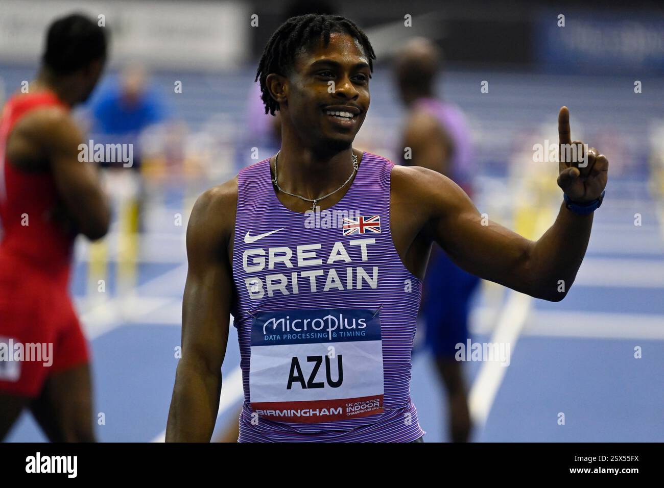ZU Jeremiah Team: CARDIFF ATHLETICS 6.56 sec SB AT THE Microplus, UK ...