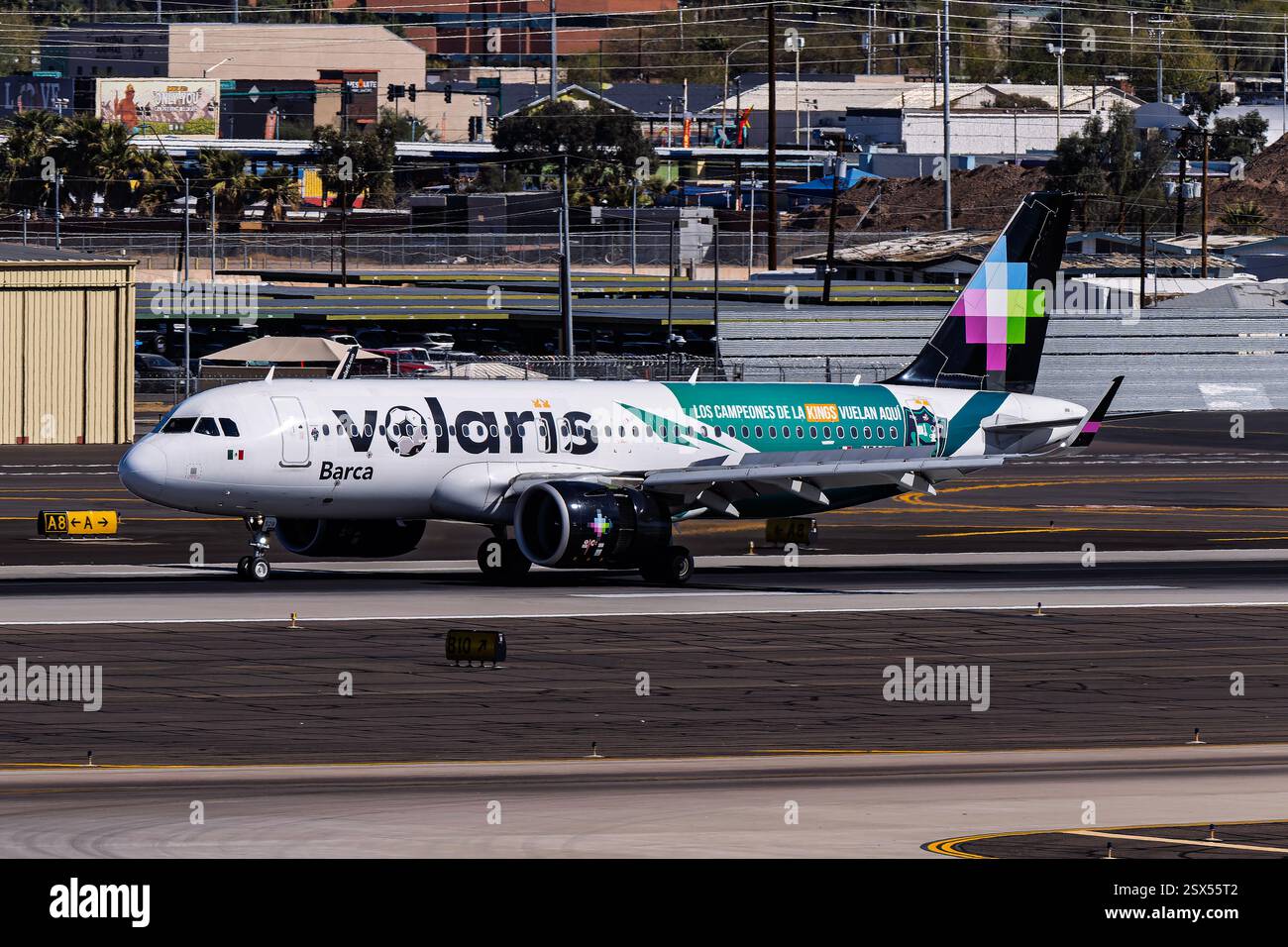 Sky Harbor Airport 2-22-2025 Phoenix, AZ USA Volaris Airways Airbus ...