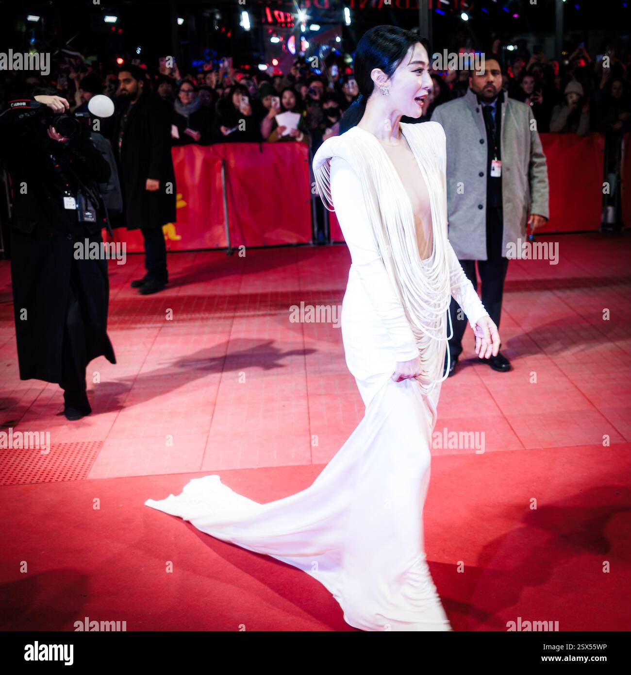 Berlin, Germany. 22nd Feb, 2025. Fan Bingbing seen on the Red Carpet ...