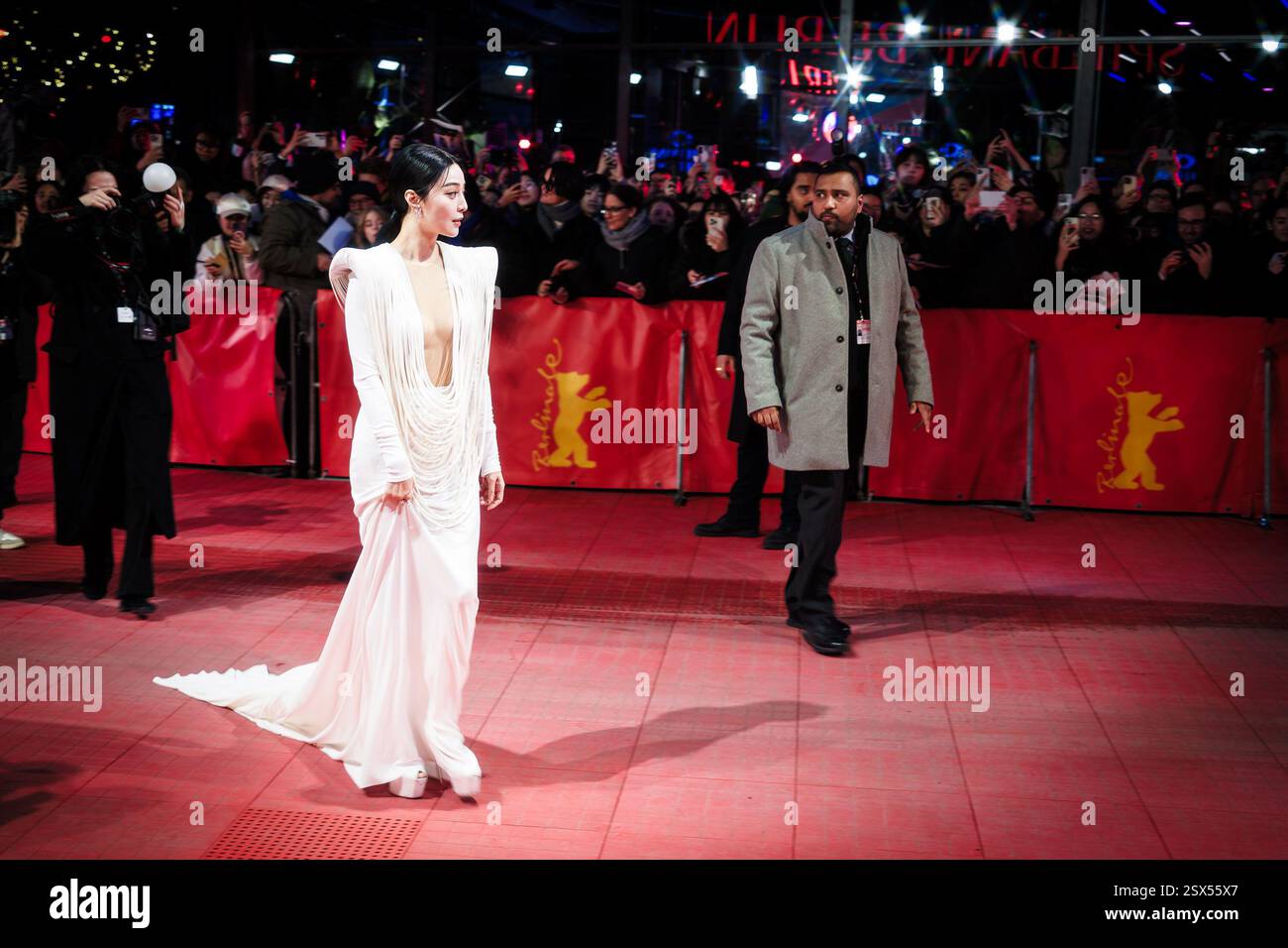 Berlin, Germany. 22nd Feb, 2025. Fan Bingbing seen on the Red Carpet ...