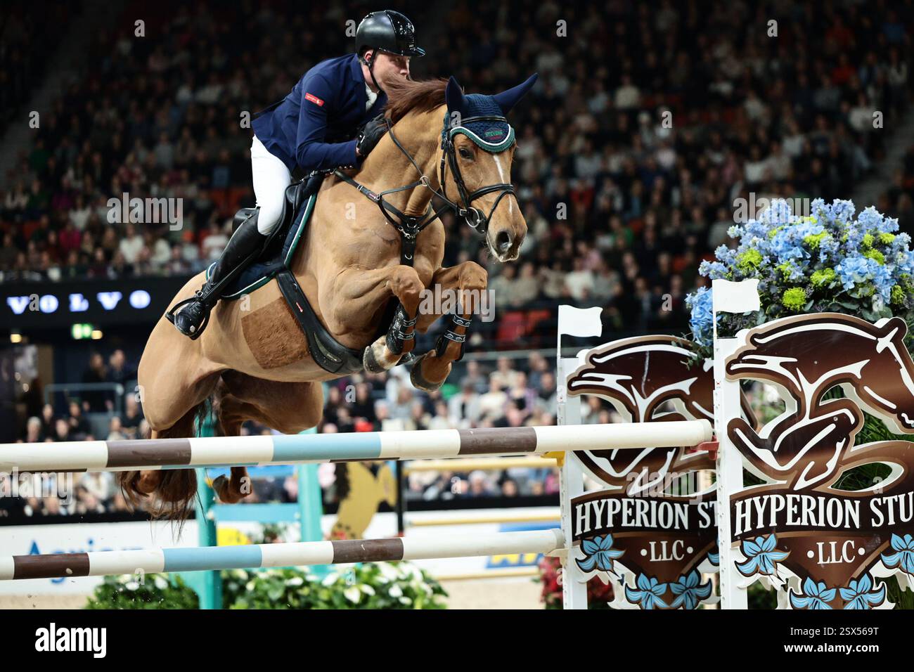 Gothenburg, Sweden. 22nd Feb 2025. Mario Stevens of Germany with Carrie ...