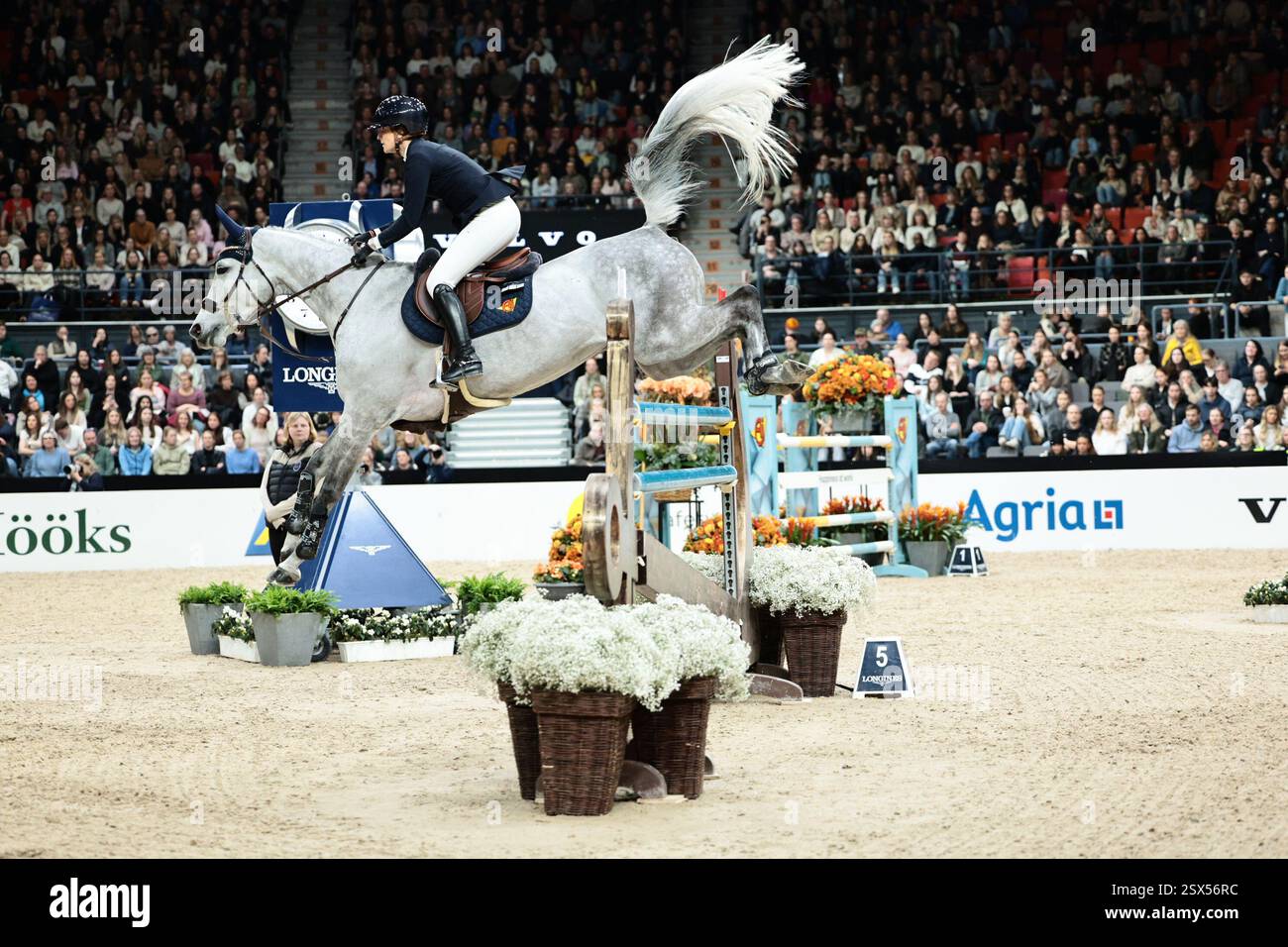 Wilma Hellström of Sweden with Eleven during the Gothenburg Trophy ...