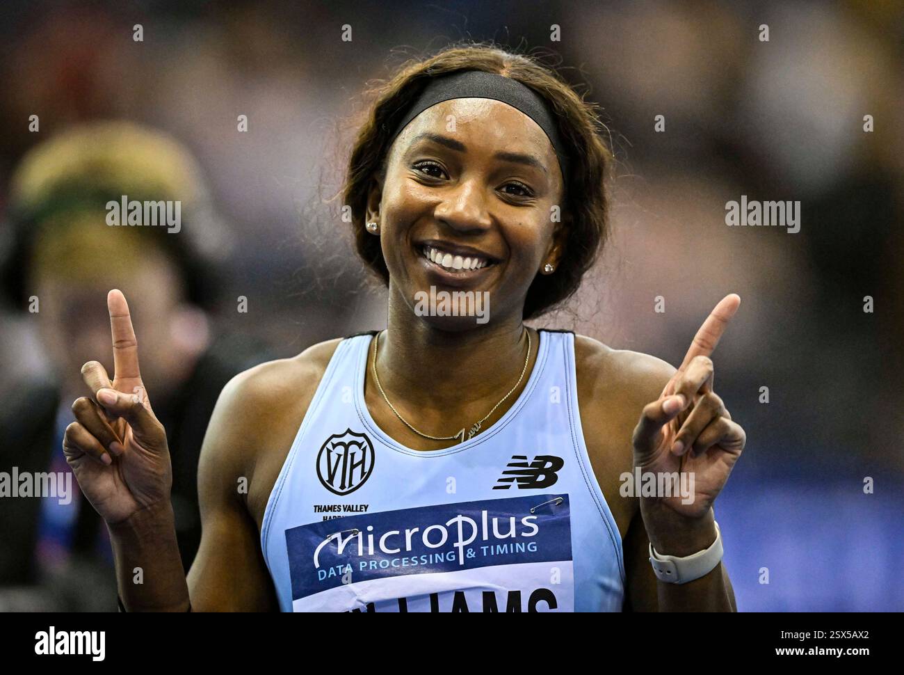 Utilita Arena, Birmingham, UK. 22nd Feb, 2025. 2025 UK Indoor Athletics ...