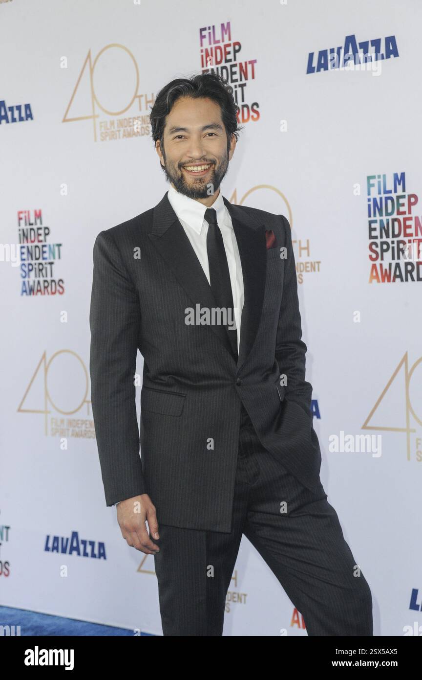 Shinnosuke Abe at arrivals for Film Independent Spirit Awards - Part 1 ...