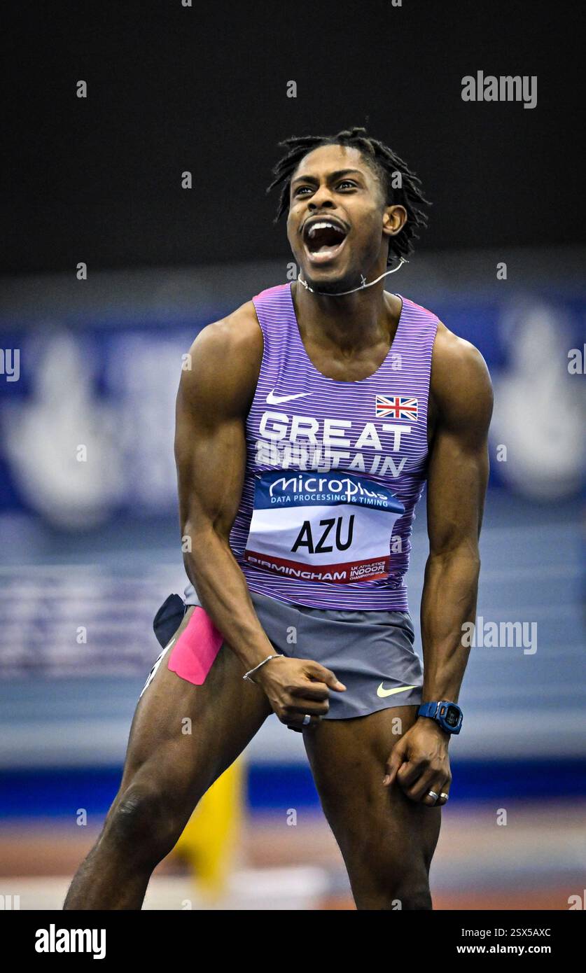 Utilita Arena, Birmingham, UK. 22nd Feb, 2025. 2025 UK Indoor Athletics ...