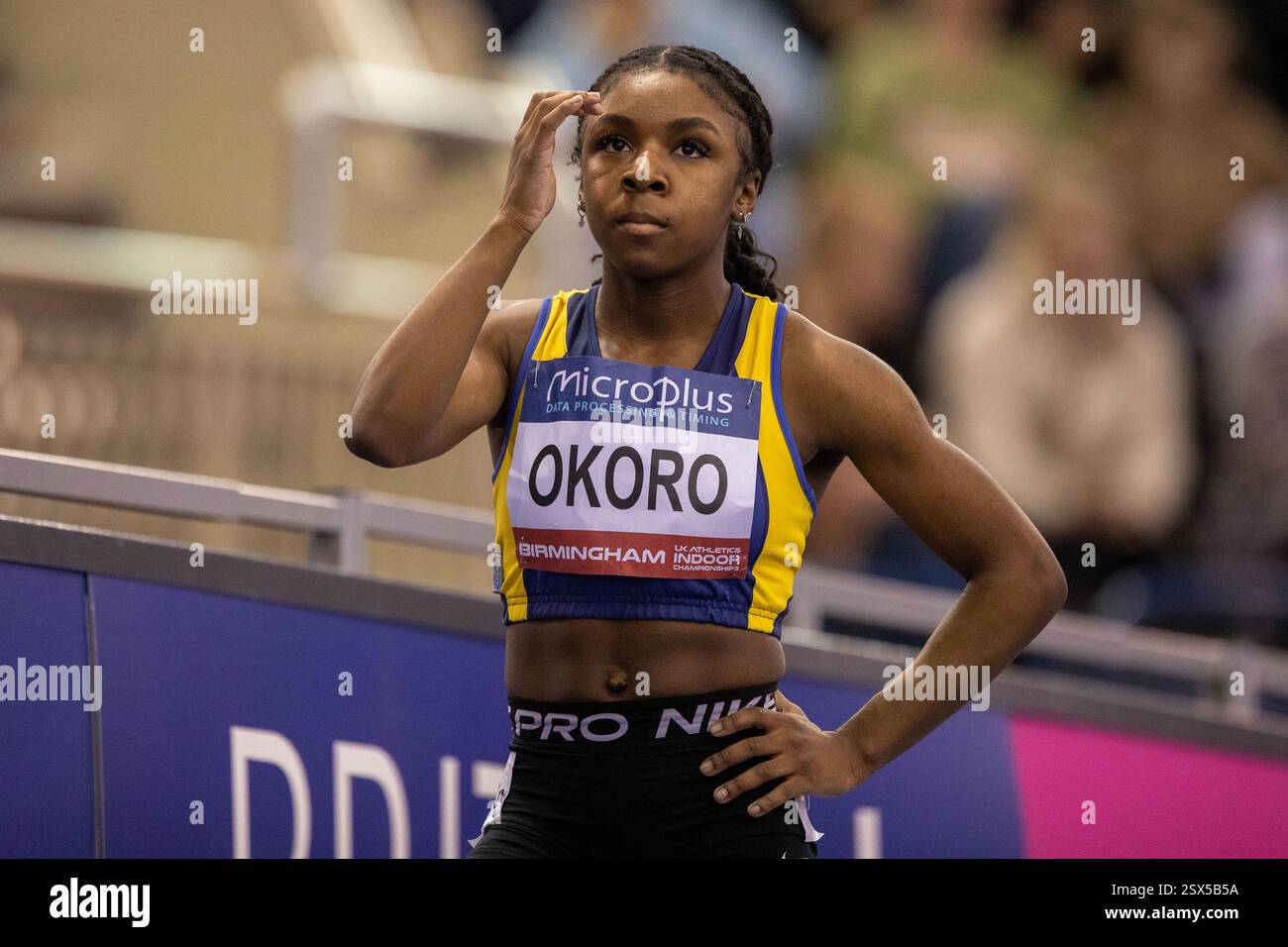 Utilita Arena, Birmingham, UK. 22nd Feb, 2025. Headshot of Stephanie ...