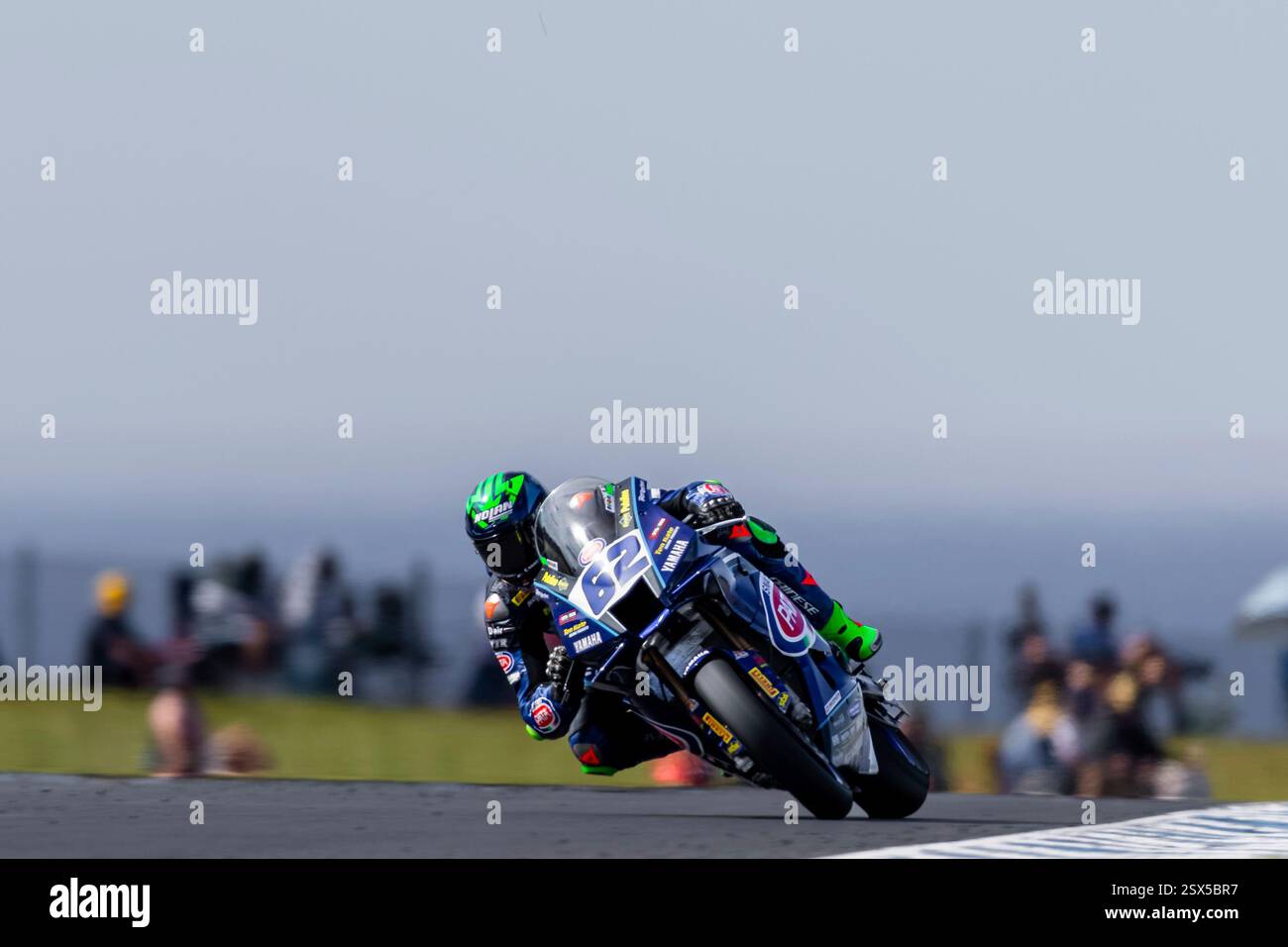 PHILLIP ISLAND, AUSTRALIA - FEBRUARY 22: Stefano Manzi (ITA) riding for ...