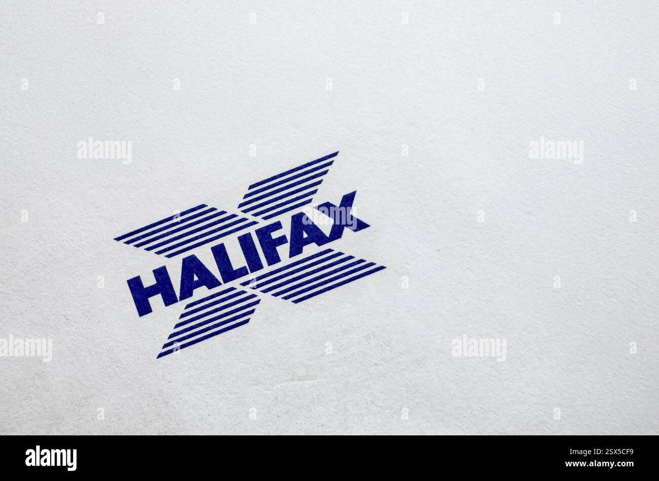 Manchester, uk, January 19th 2025 The logo for Halifax Bank on a ...