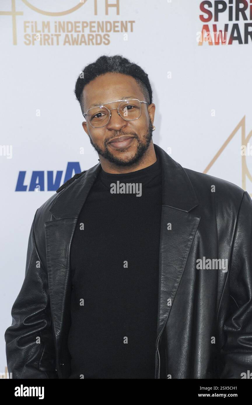 Ca. 22nd Feb, 2025. Jomo Fray at arrivals for Film Independent Spirit ...