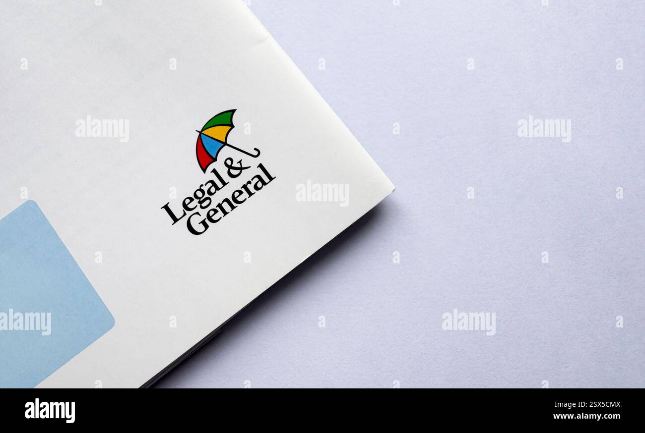 Manchester, uk, January 19th 2025 Legal and General logo a British ...