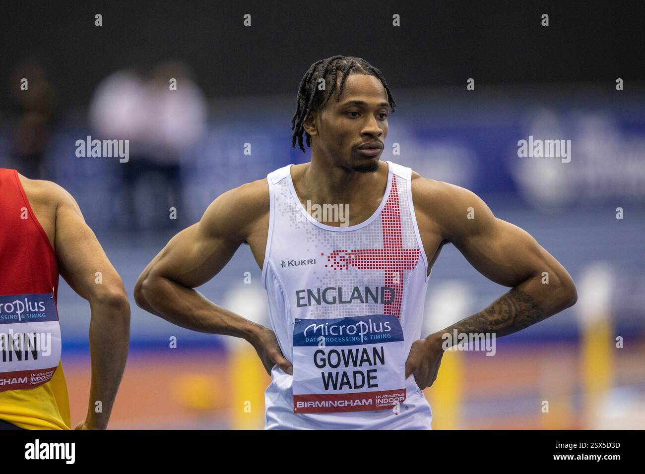 Utilita Arena, Birmingham, UK. 22nd Feb, 2025. Headshot of Kieran Gowan ...