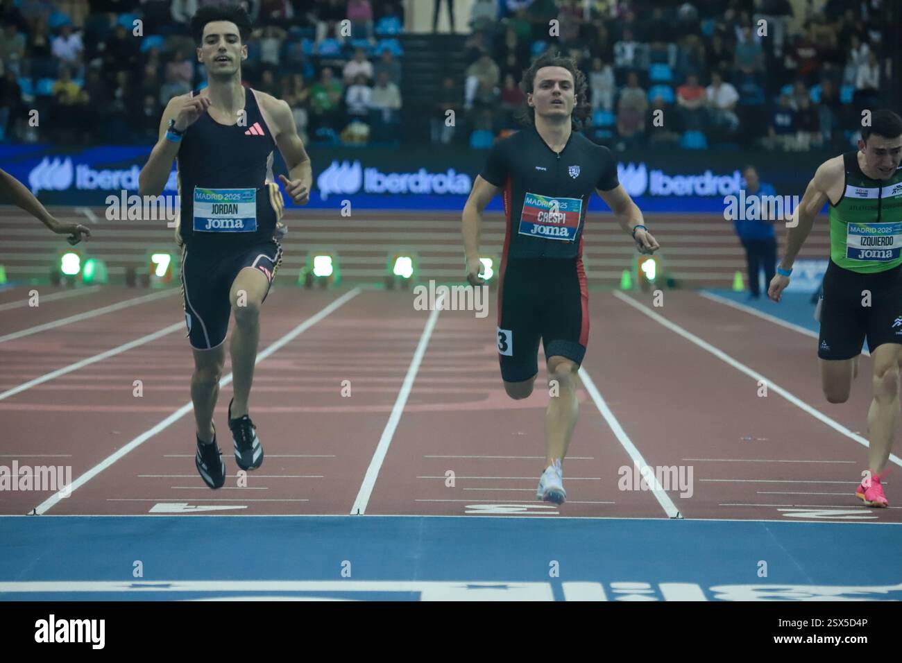 Madrid, Spain, 22nd February, 2025: The athlete, Abel Alejandro Jordan ...