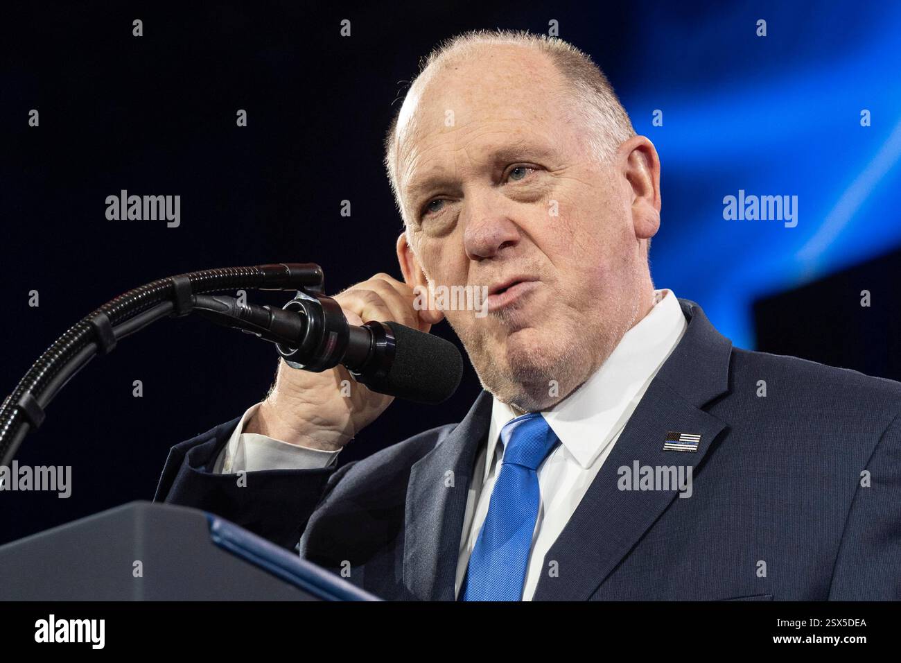 February 22, 2025, National Harbor, Maryland, USA: Tom Homan, acting ...