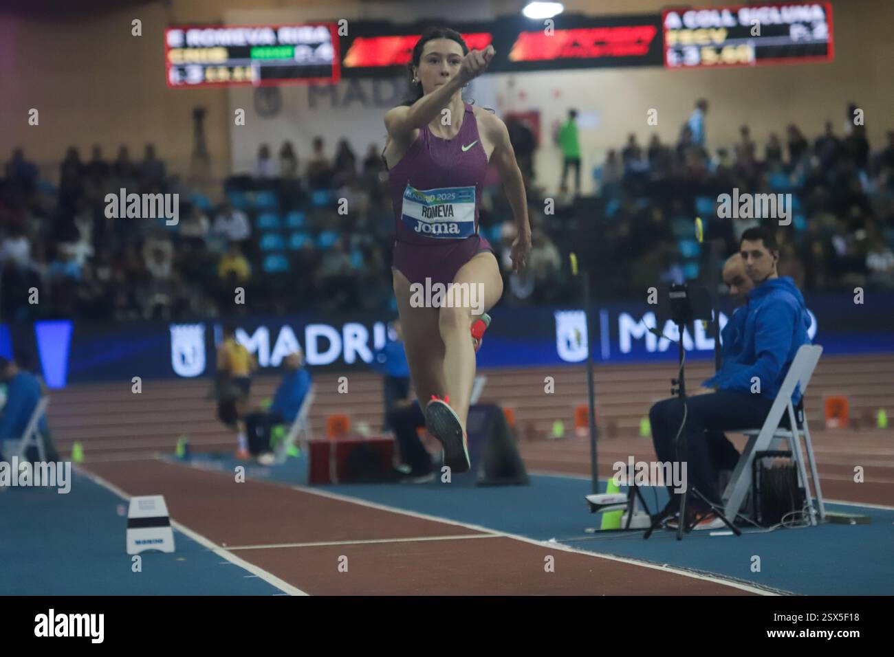 Madrid, Spain, 22nd February, 2025: The athlete, Elda Romeva (Nike ...