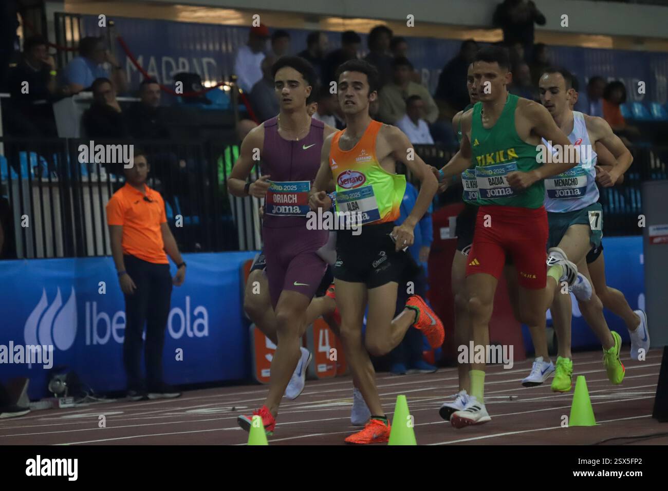 Madrid, Spain, 22nd February, 2025: The athlete, Pol Oriach (Nike ...