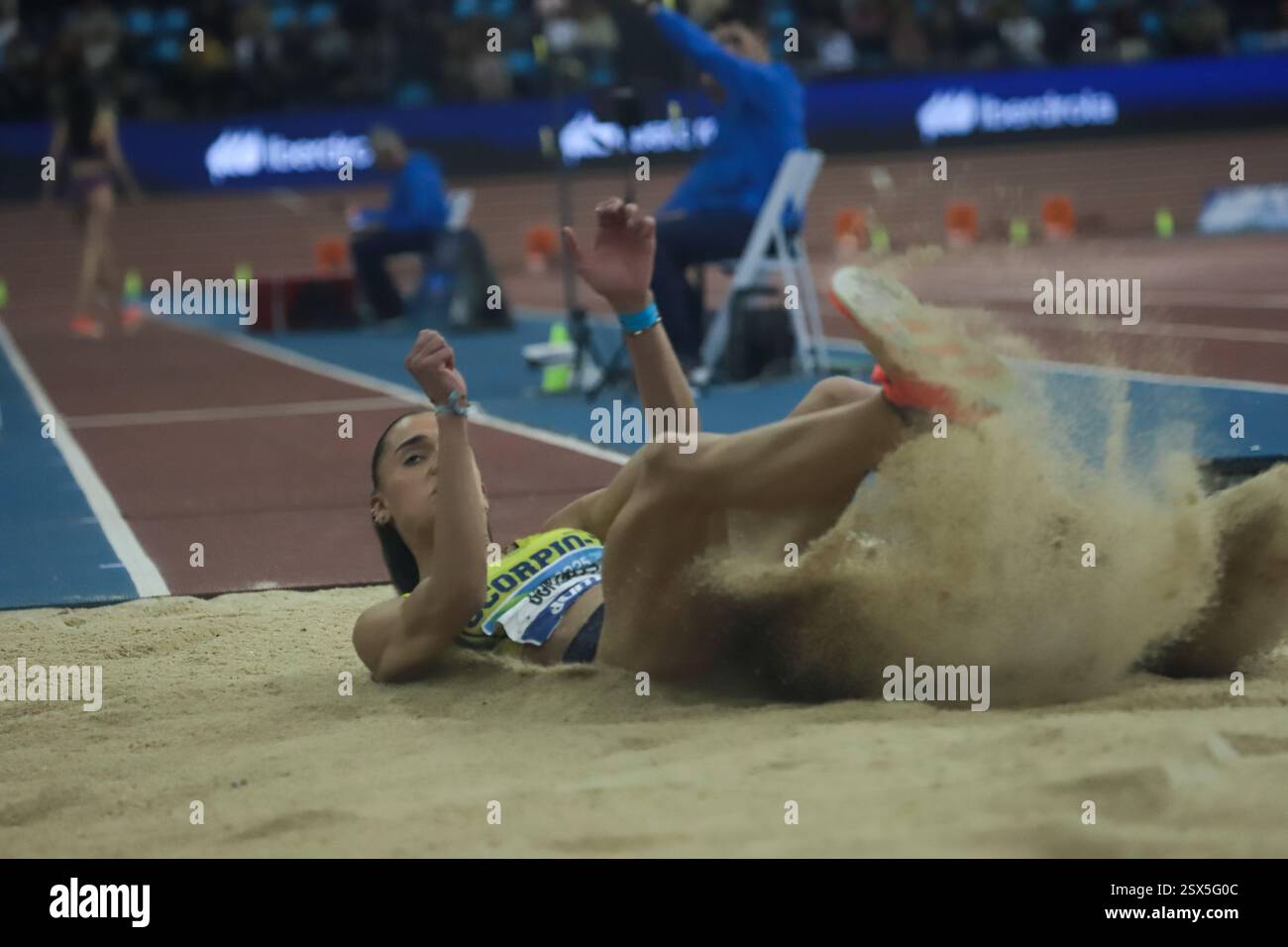 Madrid, Spain, 22nd February, 2025: The athlete, María González ...