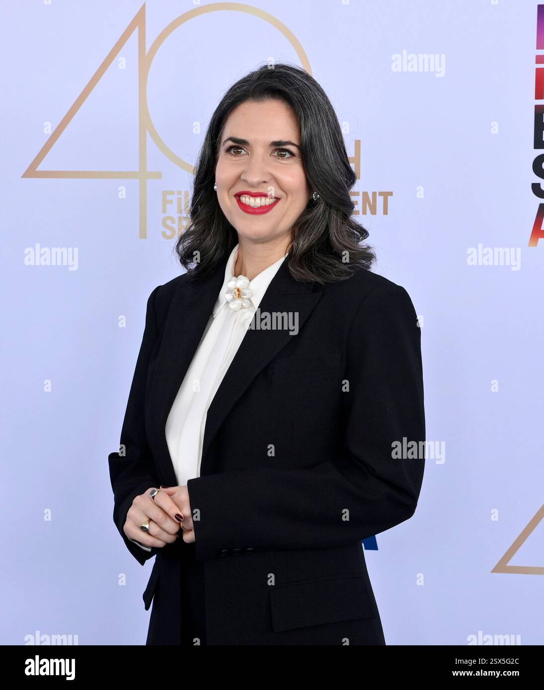Santa Monica, United States. 22nd Feb, 2025. Jac Schaeffer arrives for ...