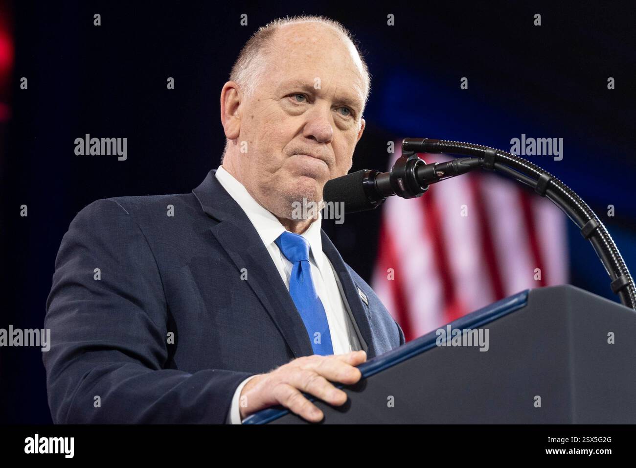 February 22, 2025, National Harbor, Maryland, USA: Tom Homan, acting ...