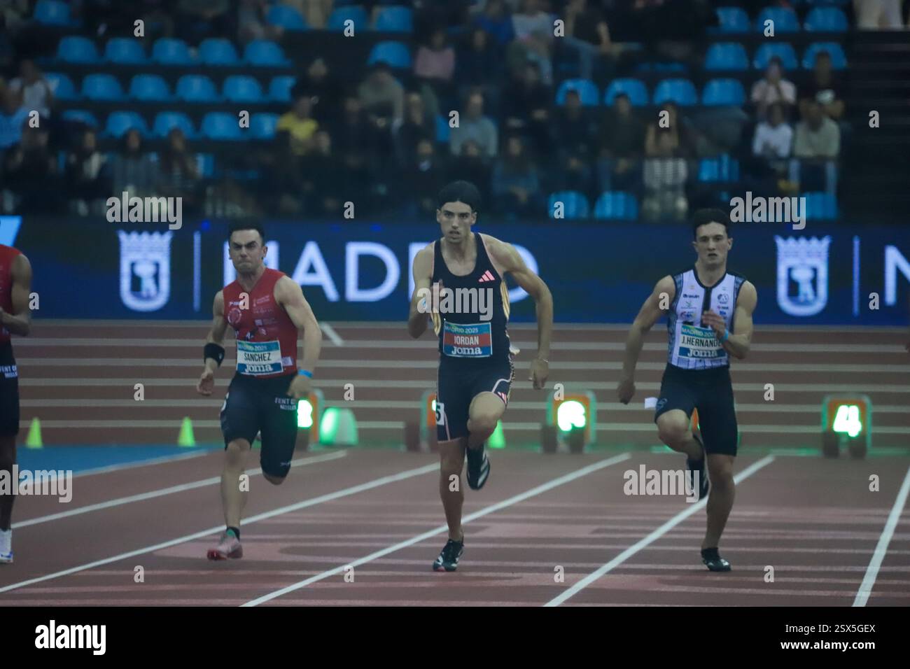 Madrid, Spain, 22nd February, 2025: The athlete, Abel Alejandro Jordan ...