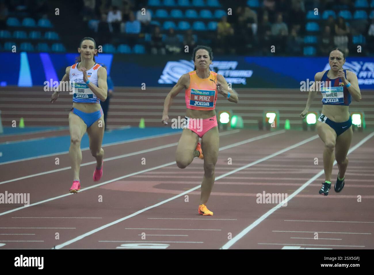 Madrid, Spain, 22nd February, 2025: The athlete, María Isabel Pérez ...