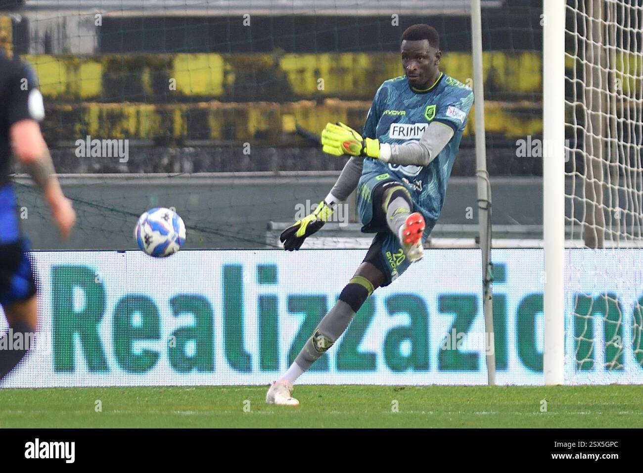 Pisa, Italy. 22nd Feb, 2025. Demba Thiam Ngagne (Juve Stabia) during AC ...