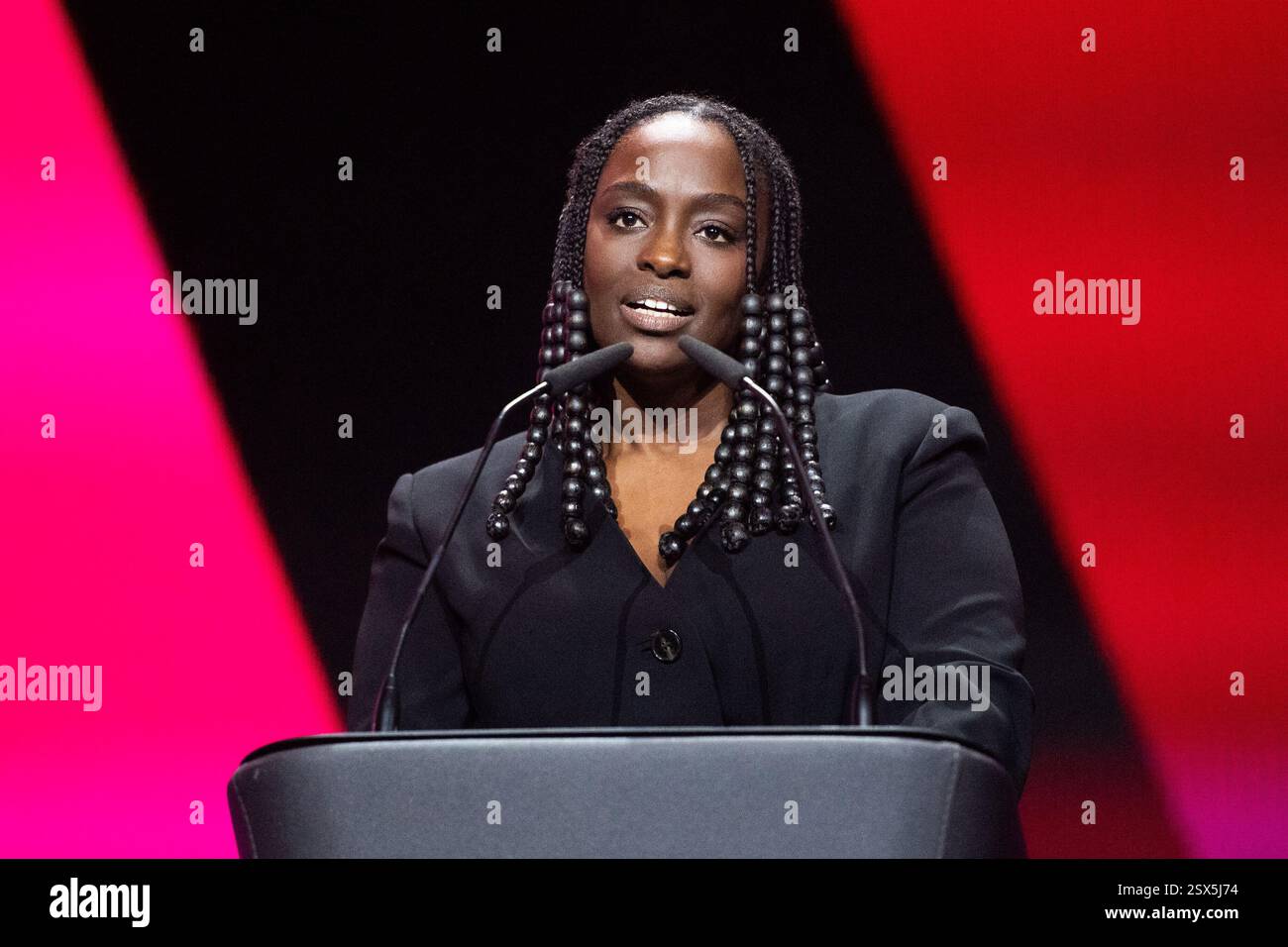 Berlin, Germany. 22nd Feb, 2025. Aissa Maiga attending the Closing ...