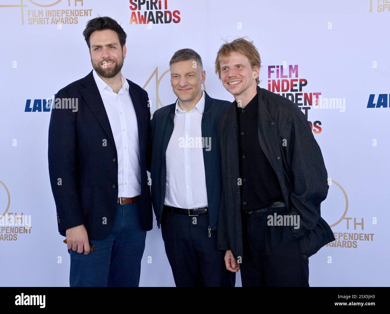 Santa Monica, United States. 22nd Feb, 2025. (L-R) Philipp Trauer ...