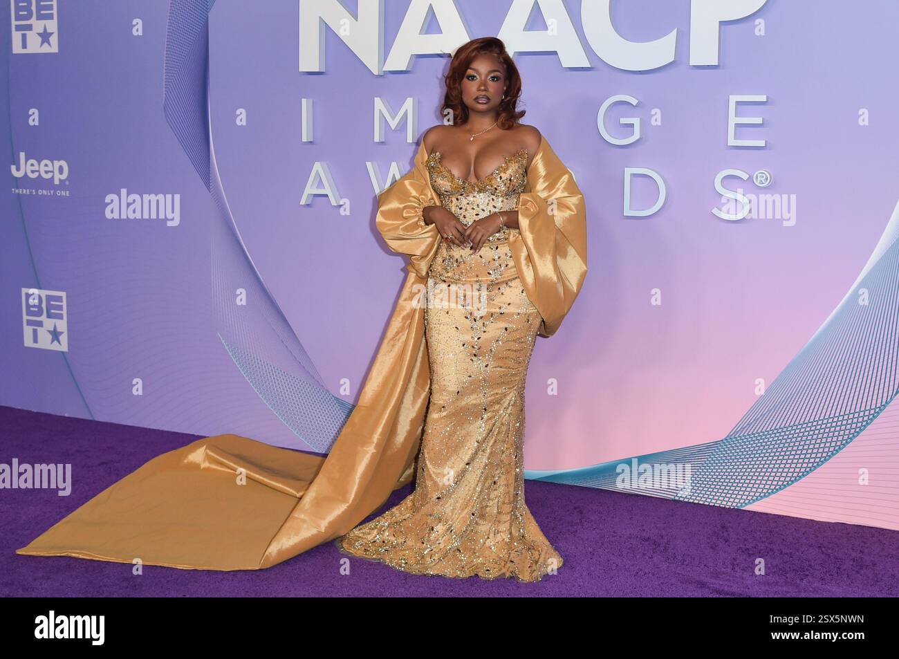 Moriah Brown arrives at the 56th NAACP Image Awards on Saturday, Feb ...