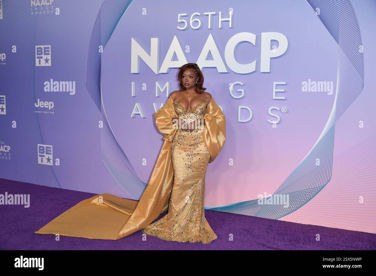 Moriah Brown arrives at the 56th NAACP Image Awards on Saturday, Feb ...