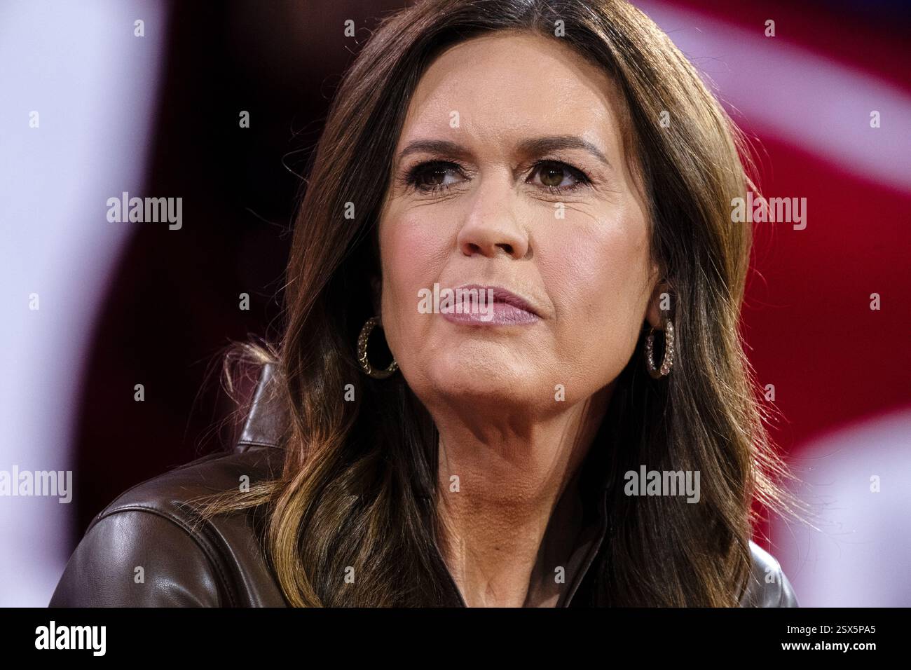 Washington Dc, USA. 22nd Feb, 2025. Arkansas Governor, Sarah Huckabee ...