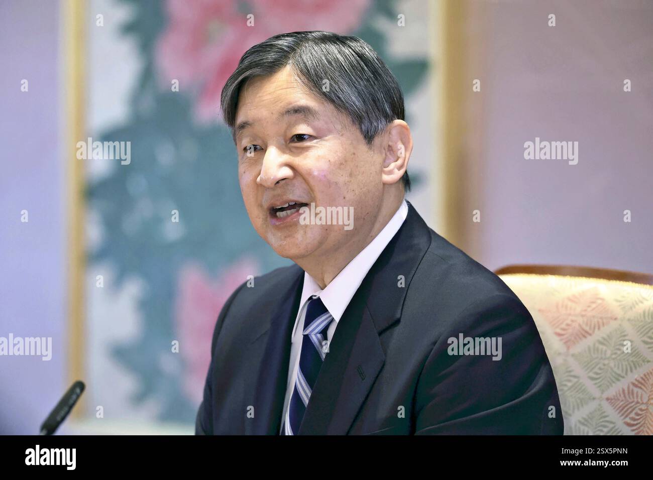 Japanese Emperor Naruhito holds a press conference ahead of his ...